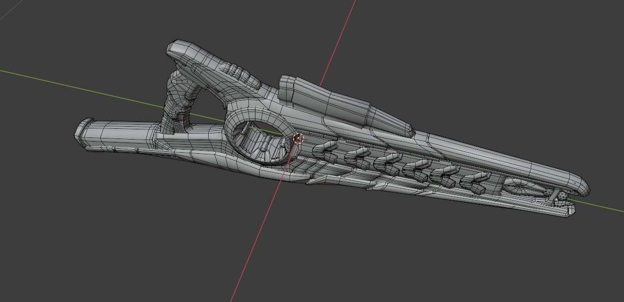 3D model Halo Beam Rifle VR / AR / low-poly | CGTrader
