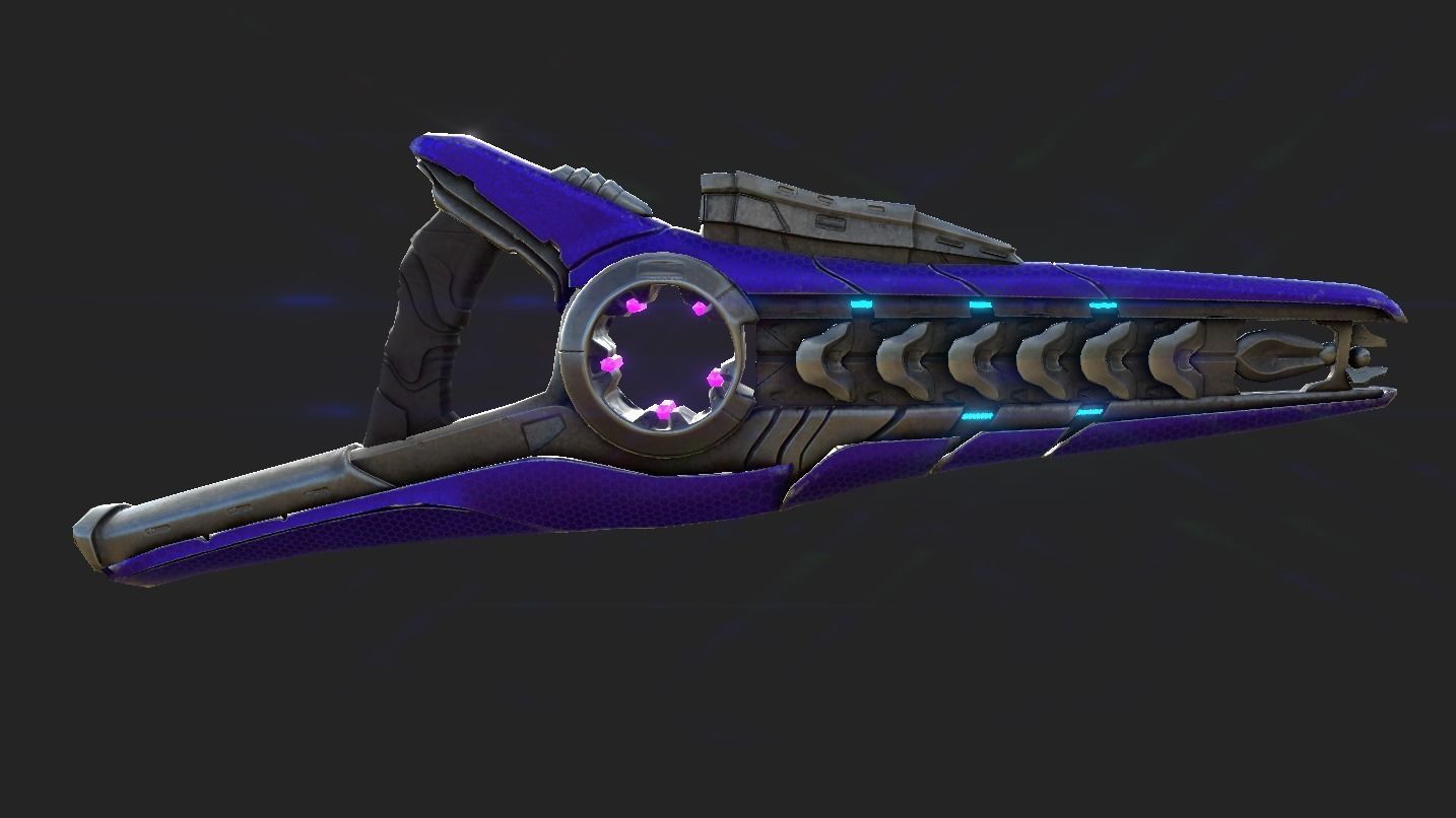 3D model Halo Beam Rifle VR / AR / low-poly | CGTrader
