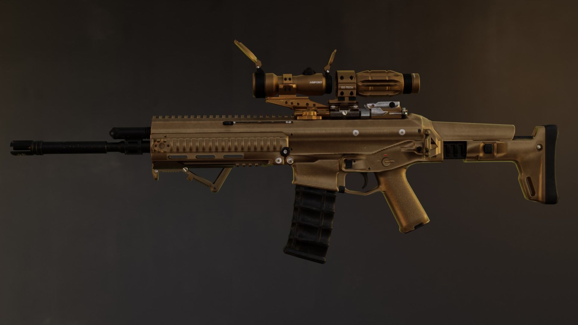 3D model FN SCAR-L 3D model VR / AR / low-poly | CGTrader