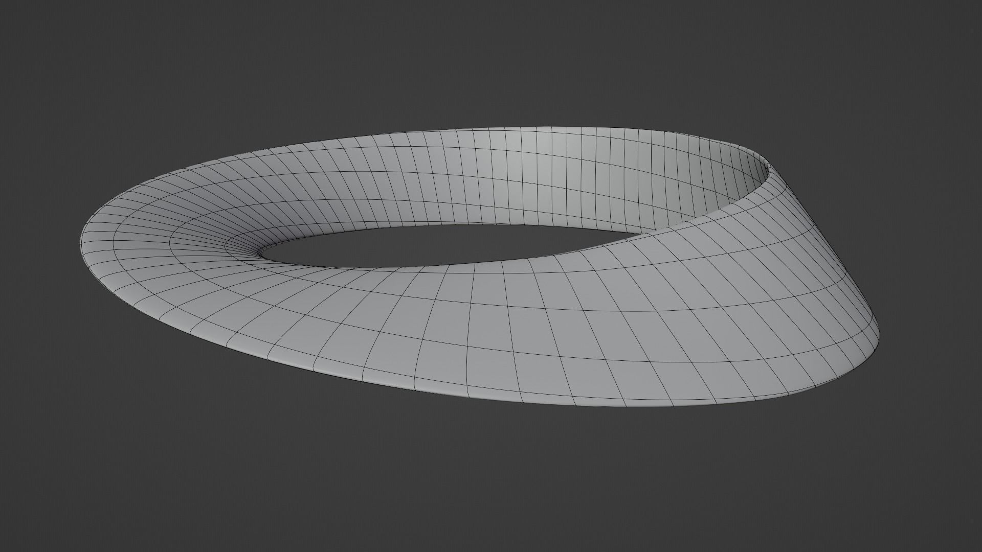 The Mobius strip ONE LOOP 3D model | CGTrader