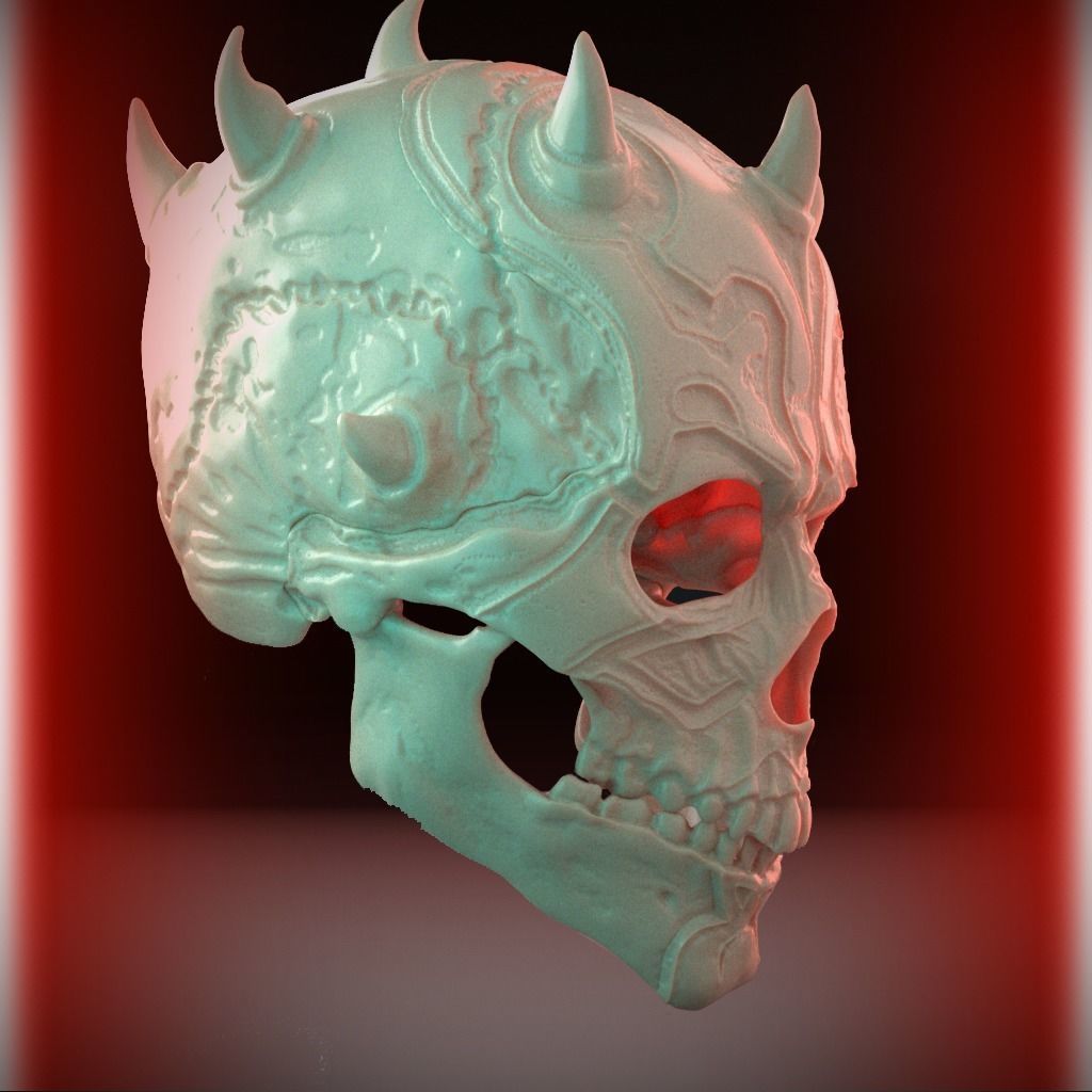 Darth Maul Star Wars Skull 3D Model Stl File for 3D Printing 3D model ...