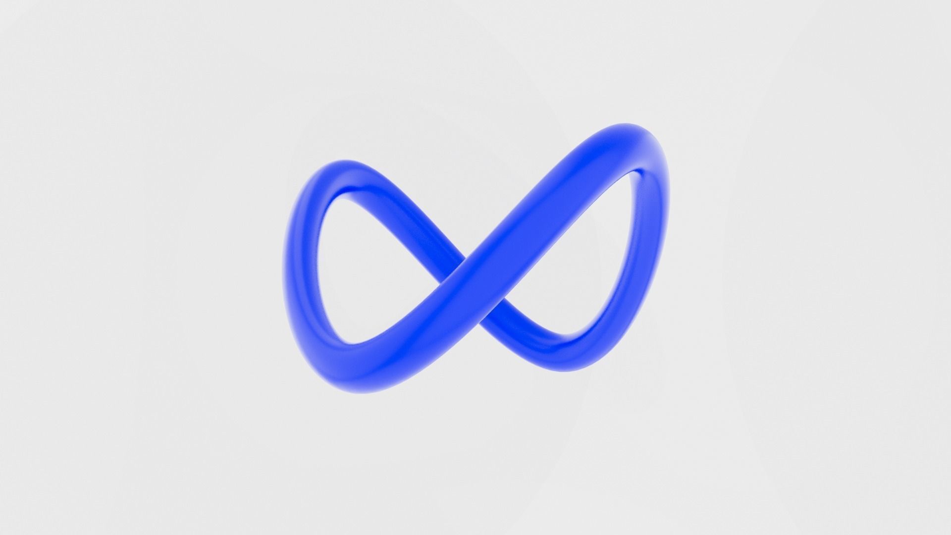 Meta logo 3D model | CGTrader