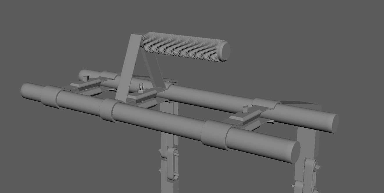 Camera Shoulder Rig 3D model | CGTrader