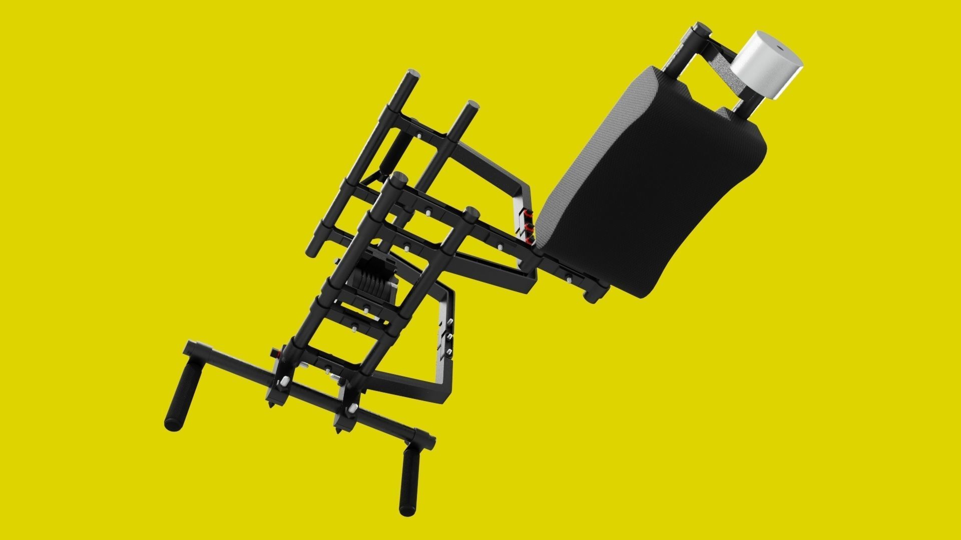 Camera Shoulder Rig 3D model | CGTrader