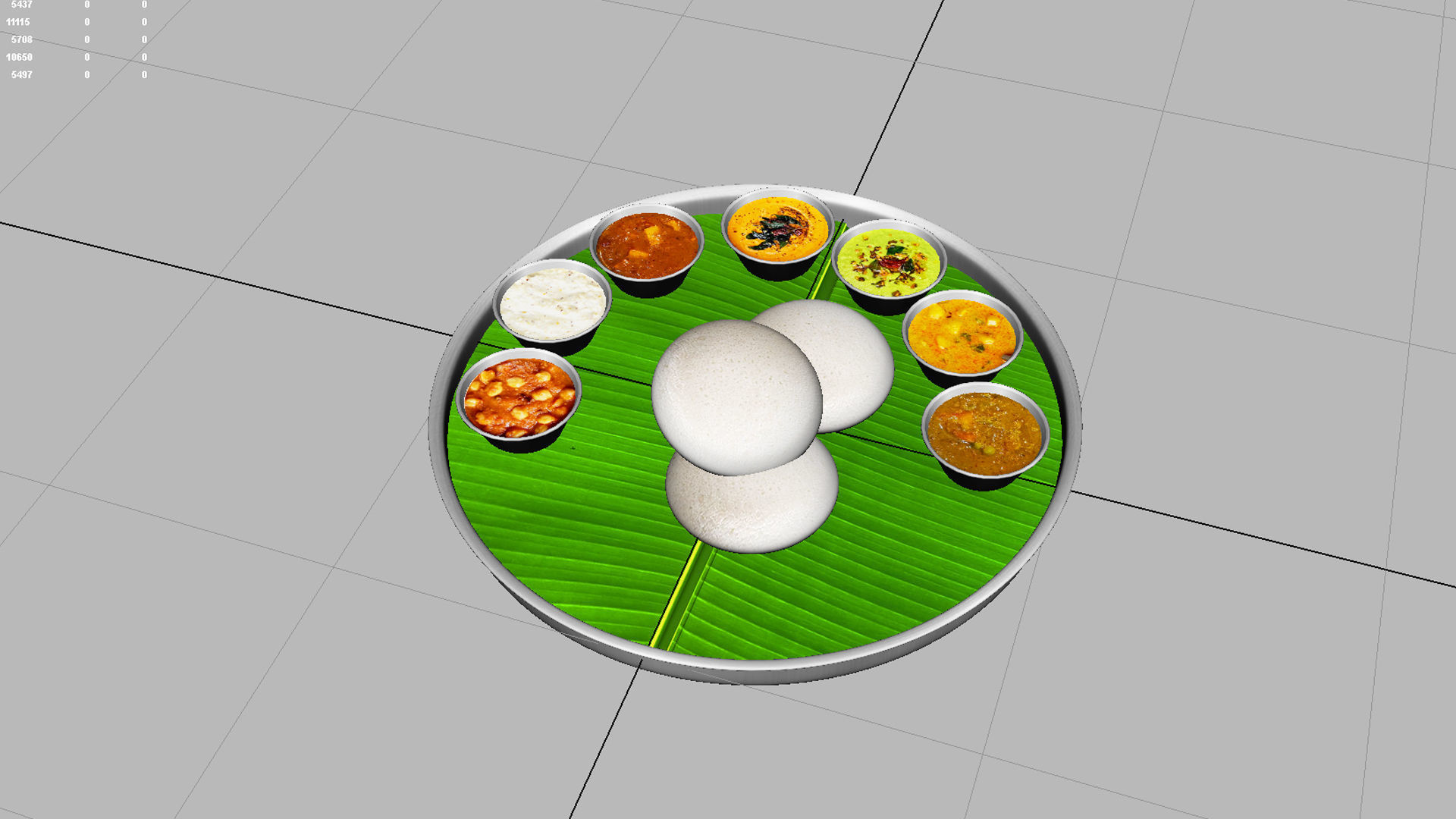 idli 3d model 3D model | CGTrader