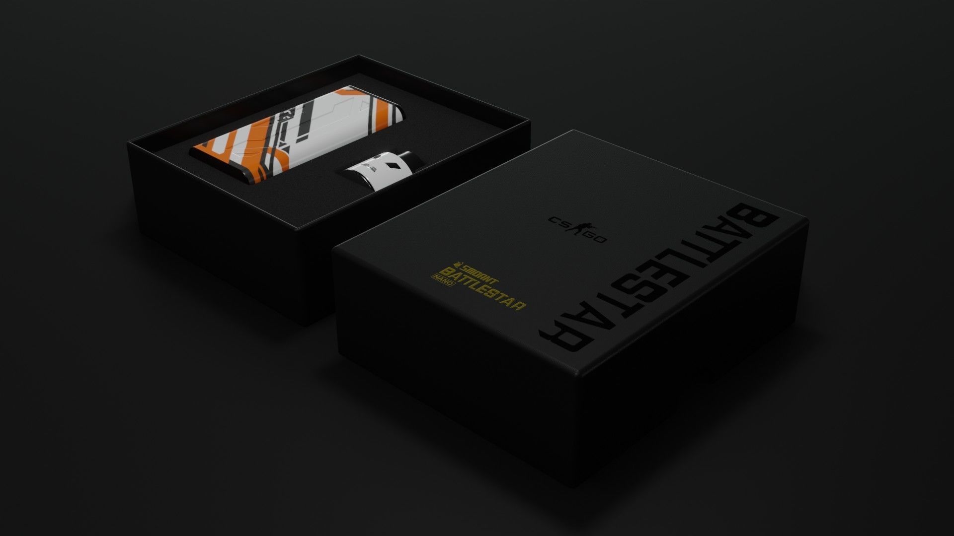Vape - Battlestar Nano x CSGO 3D model | CGTrader