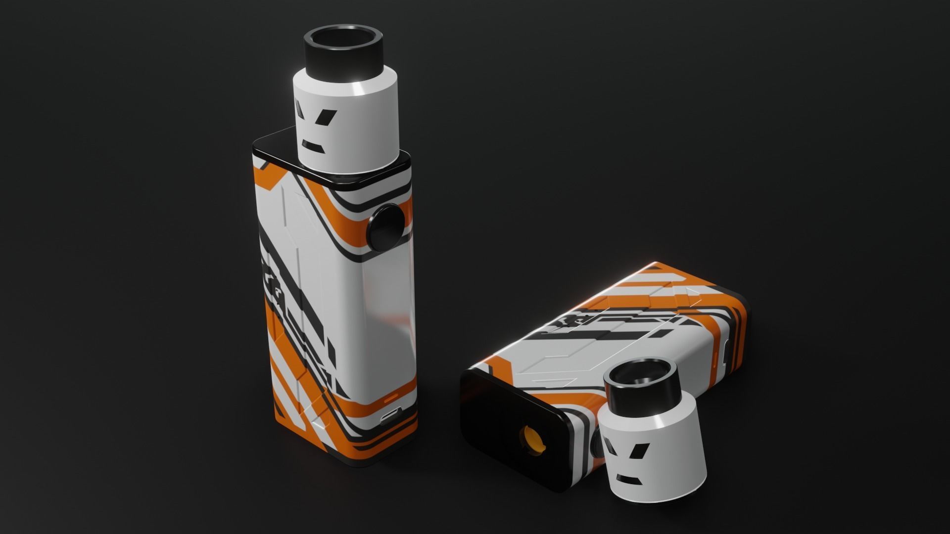 Vape - Battlestar Nano x CSGO 3D model | CGTrader