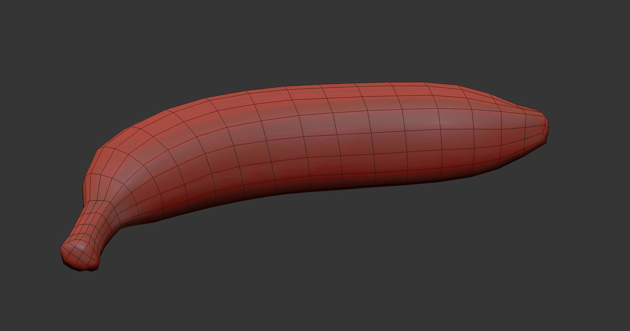 Banana 004 3d Model Cgtrader