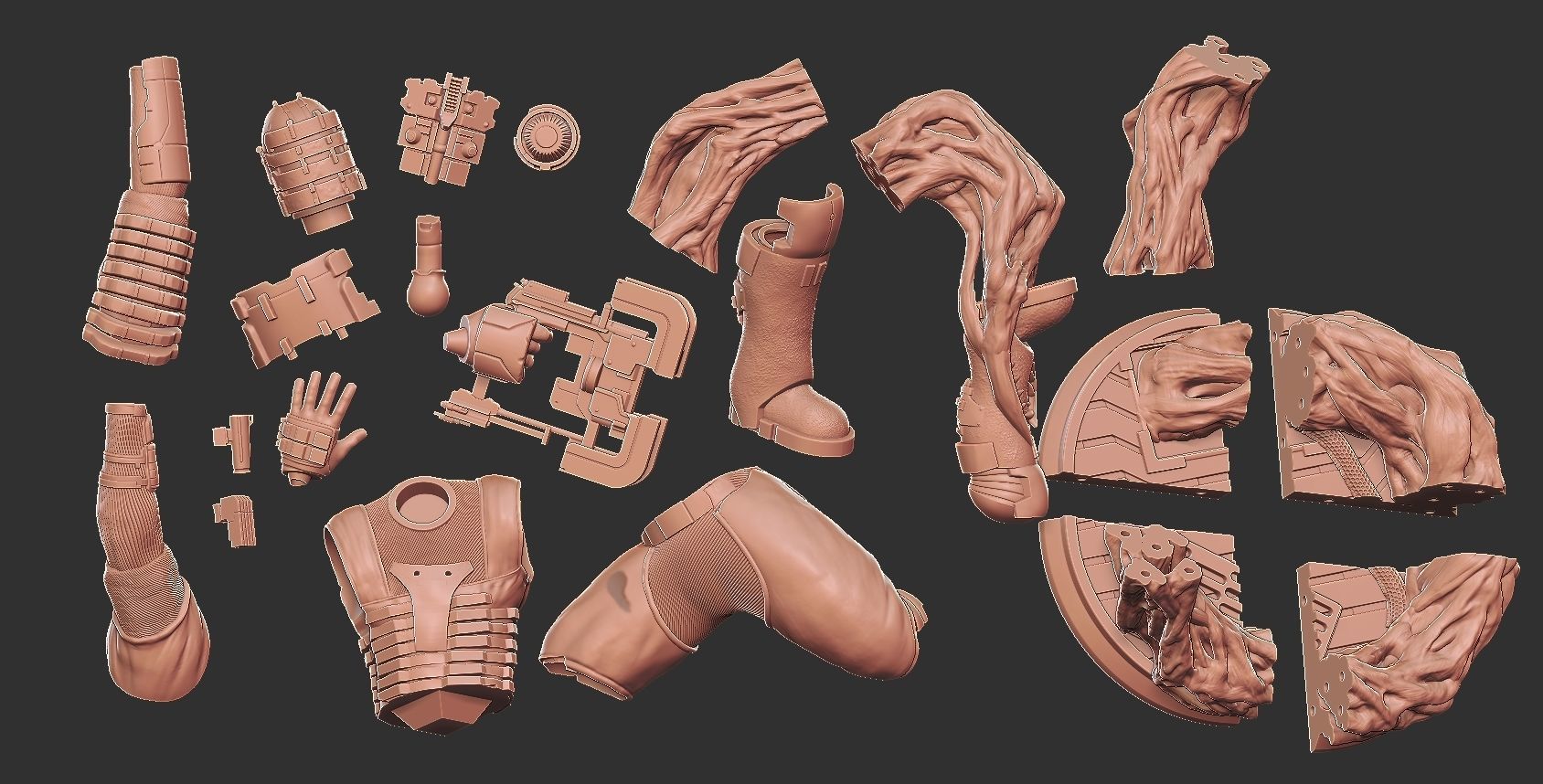 Deadspace statue for 3d print 3D model 3D printable | CGTrader