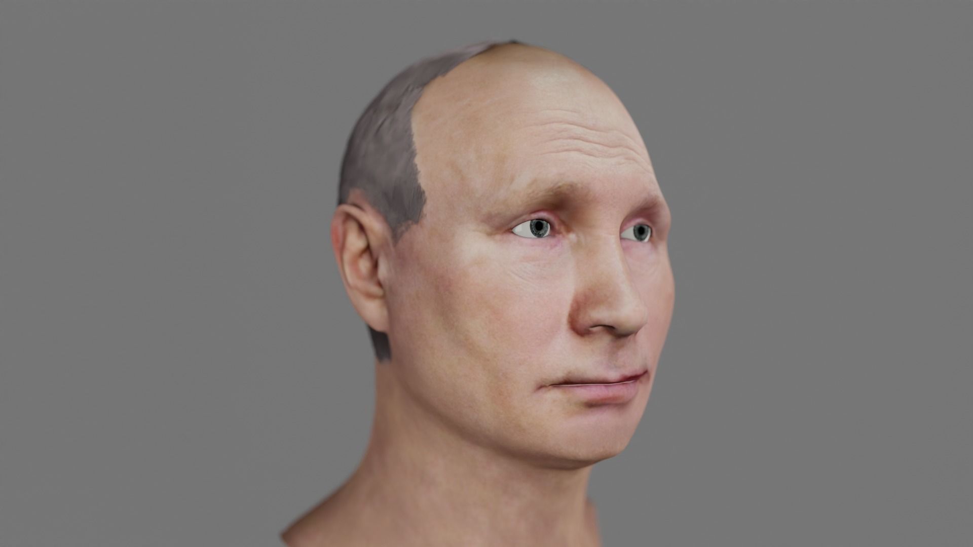 3D model Vladimir Putins head VR / AR / low-poly | CGTrader