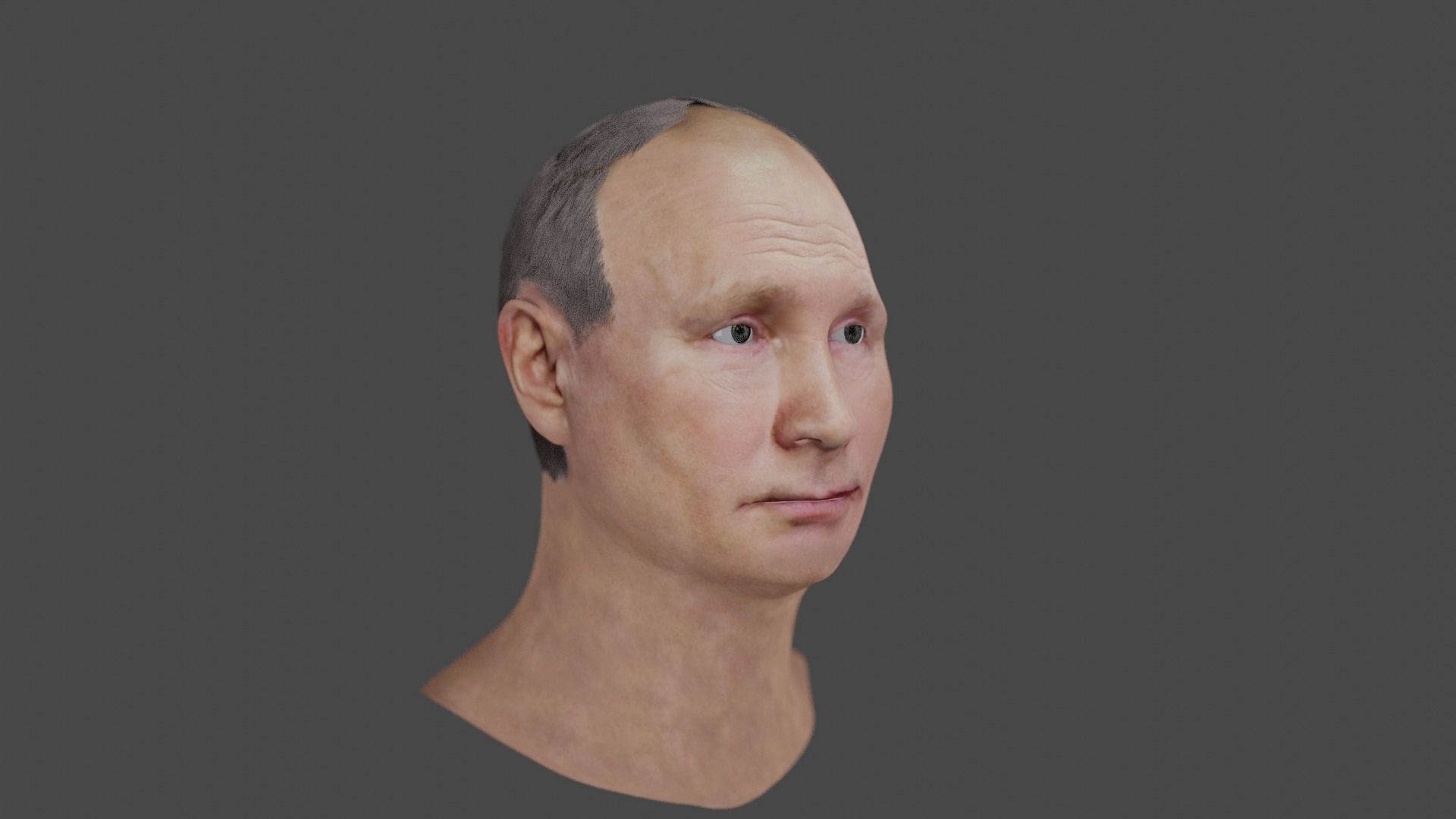 3D model Vladimir Putins head VR / AR / low-poly | CGTrader