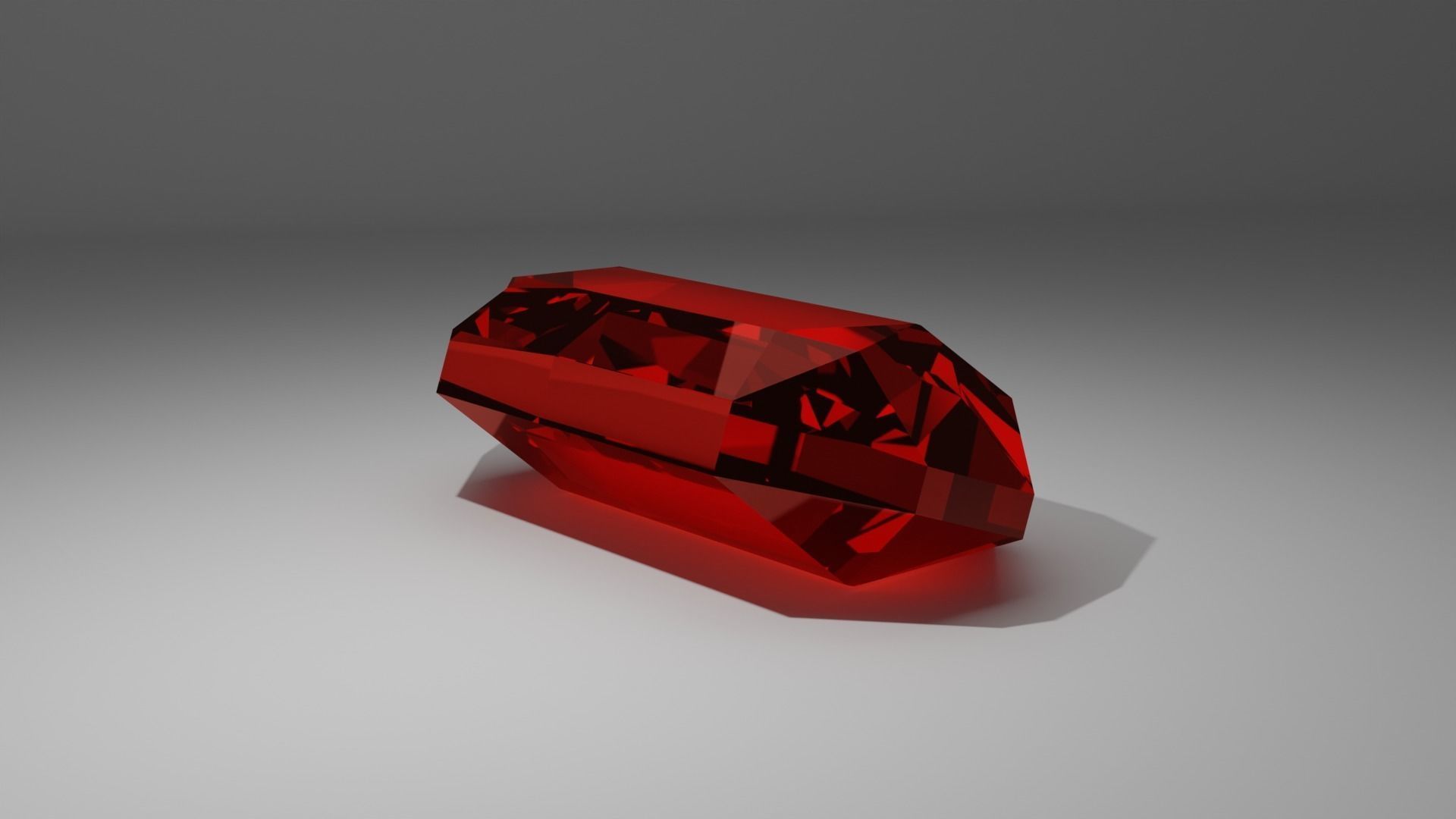 topaz two diamonds 3D model | CGTrader