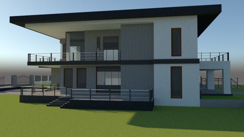 Mega Luxury mansion 3D model 3D printable | CGTrader