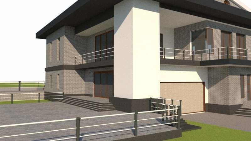 Mega Luxury mansion 3D model 3D printable | CGTrader