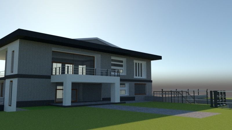 Mega Luxury mansion 3D model 3D printable | CGTrader