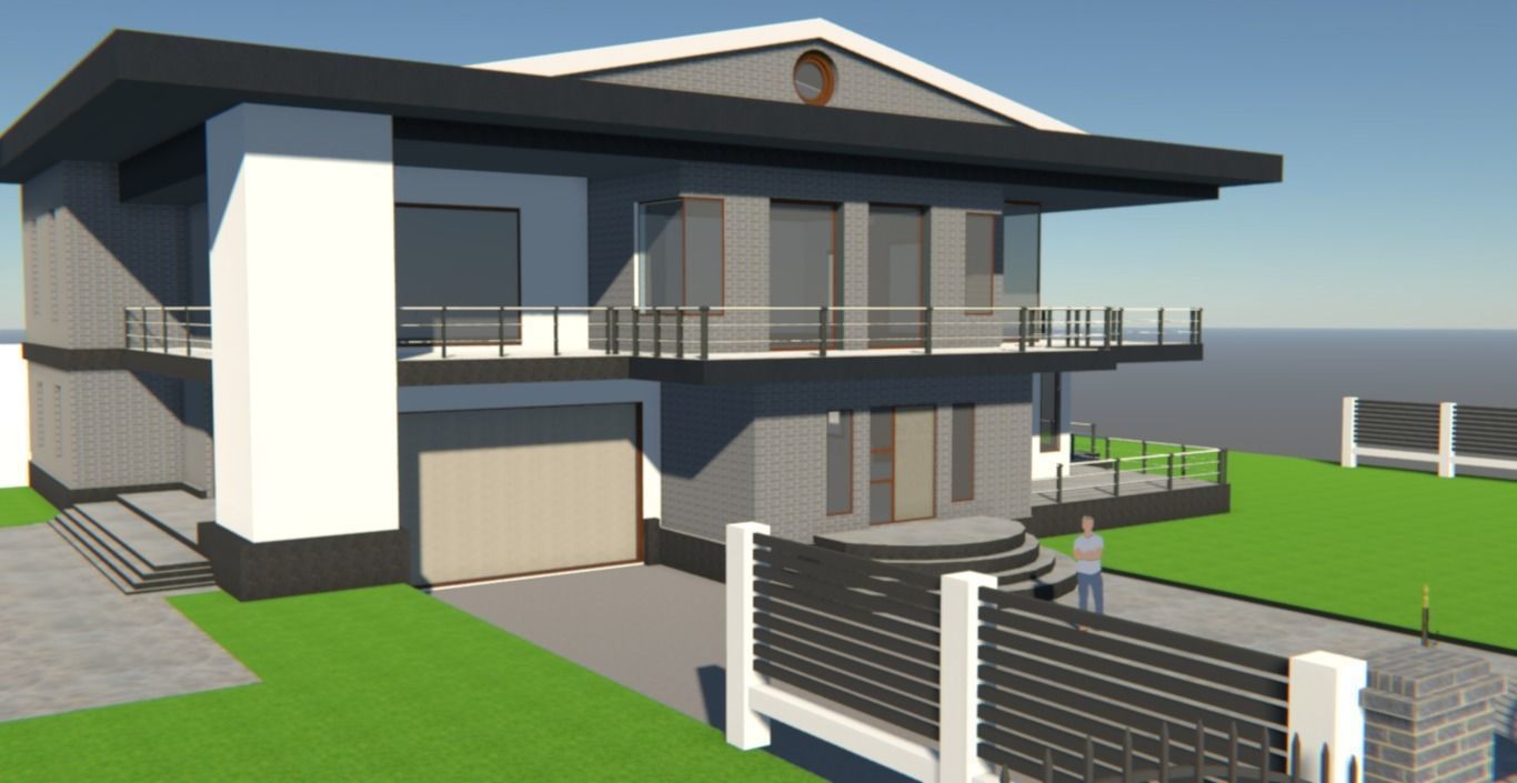 Mega Luxury mansion 3D model 3D printable | CGTrader