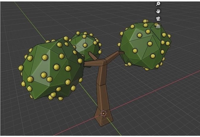 The Orange Tree free VR / AR / low-poly 3D model | CGTrader