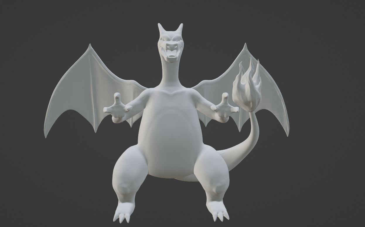Charizard 3d model dragon 3D model 3D printable | CGTrader