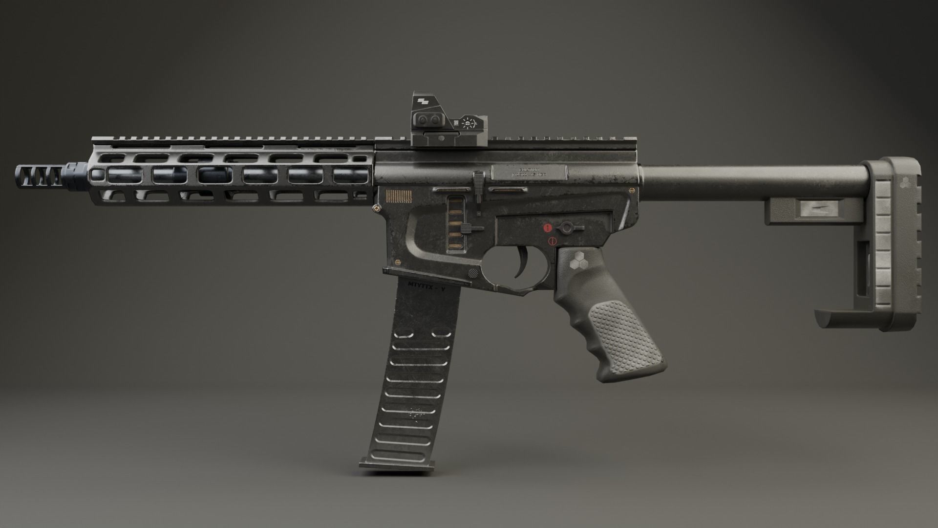 3D model RIFLE ag VR / AR / low-poly | CGTrader