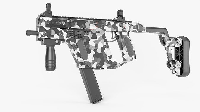 KRISS Vector Gen 1 SMG 45 ACP 3D model | CGTrader