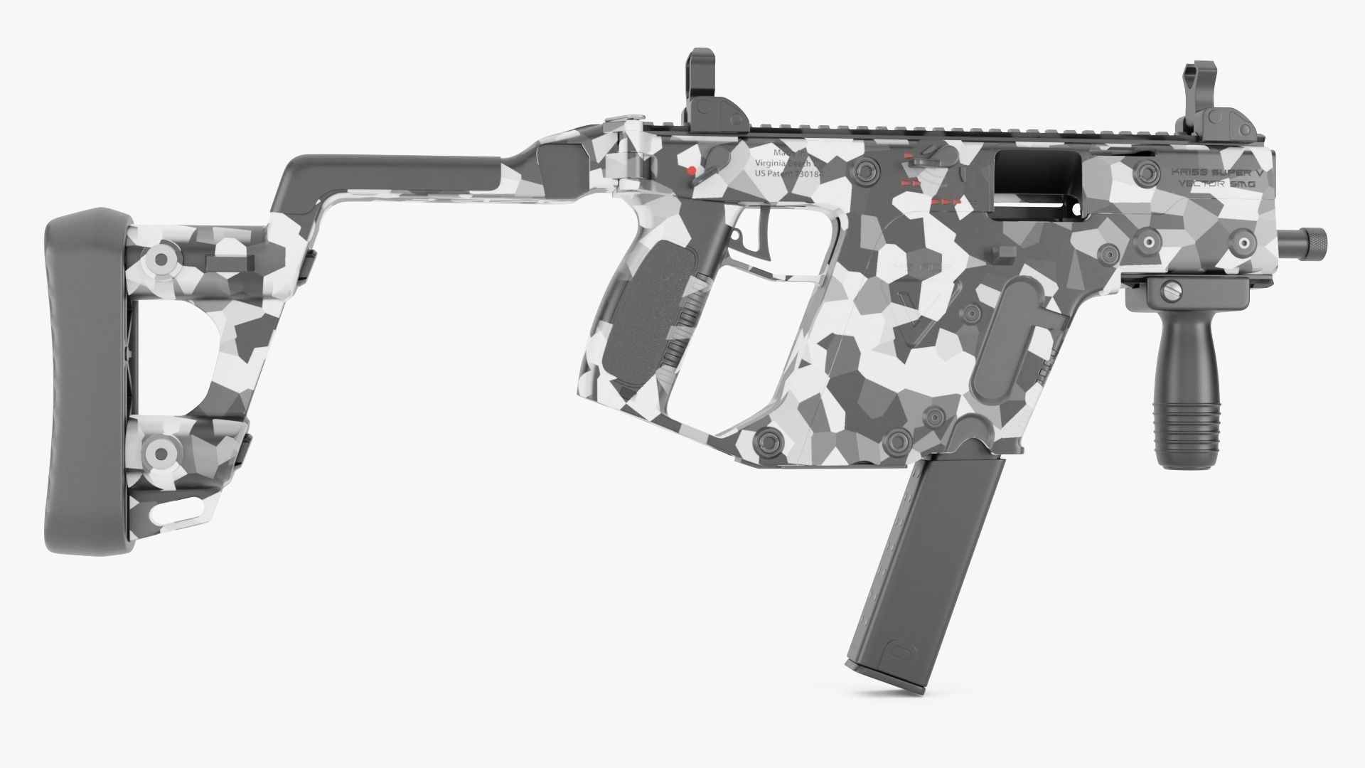 KRISS Vector Gen 1 SMG 45 ACP 3D model | CGTrader