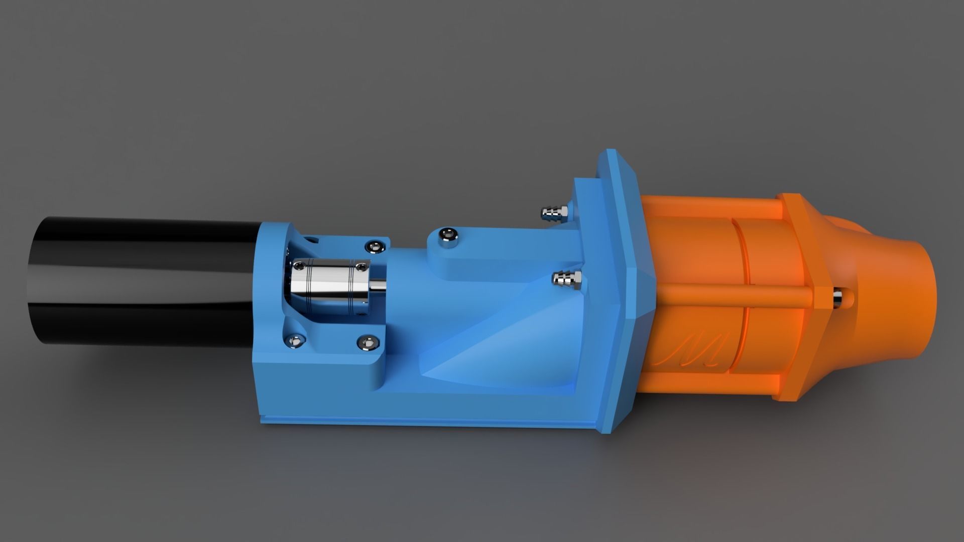 M-Jet 60 - 3D Printable Jet Drive for Electric Surfboards 3D model 3D ...