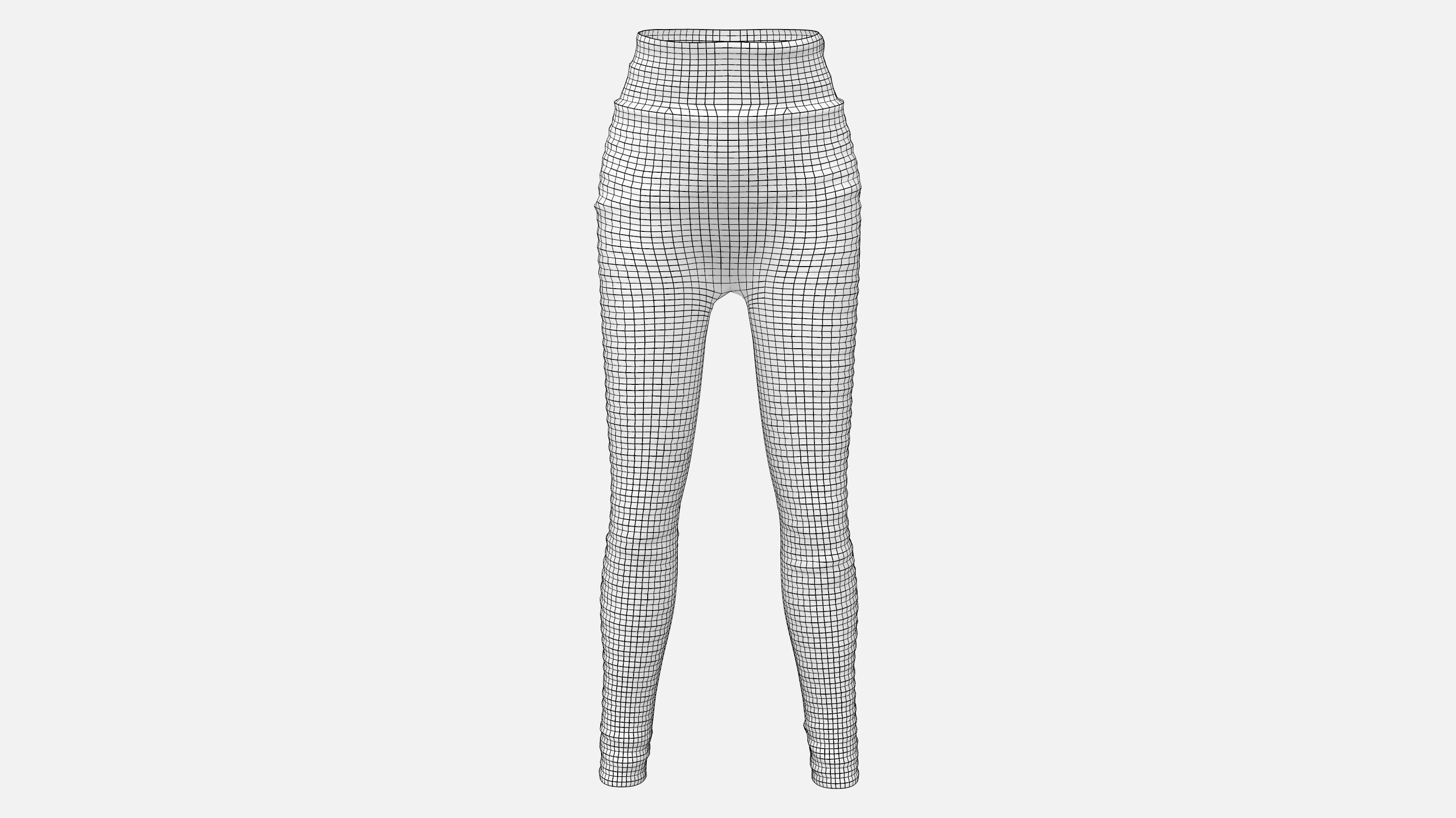 3D model Future Pants VR / AR / low-poly | CGTrader