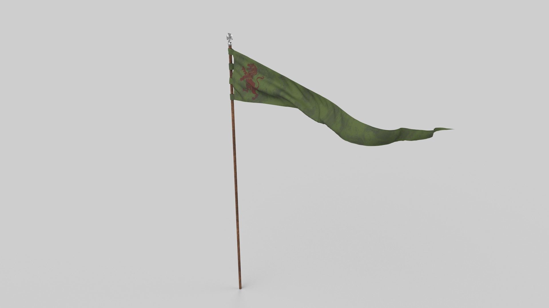 3D model Waving flag VR / AR / low-poly | CGTrader