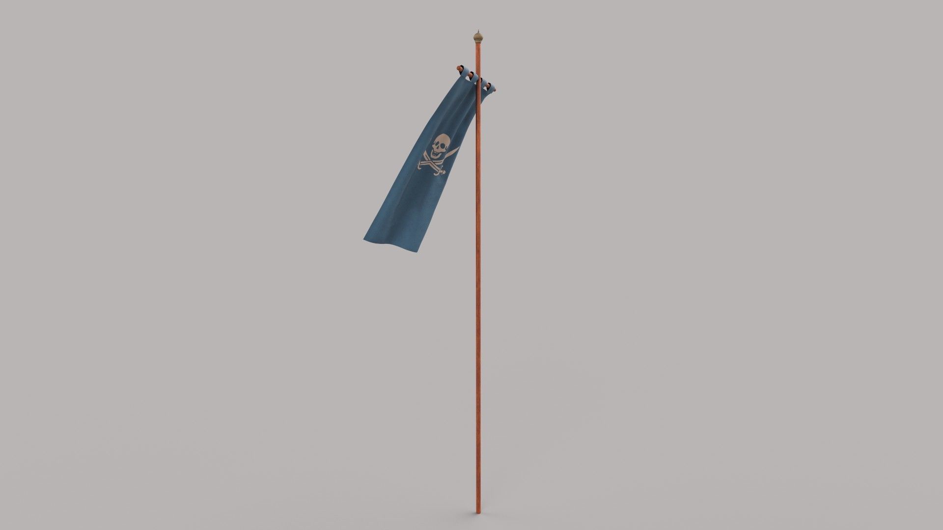 3D model Waving flag VR / AR / low-poly | CGTrader