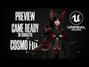 3D model Cosmo Fox Girl Sci-fi Kitsune - Game Ready VR / AR / low-poly ...