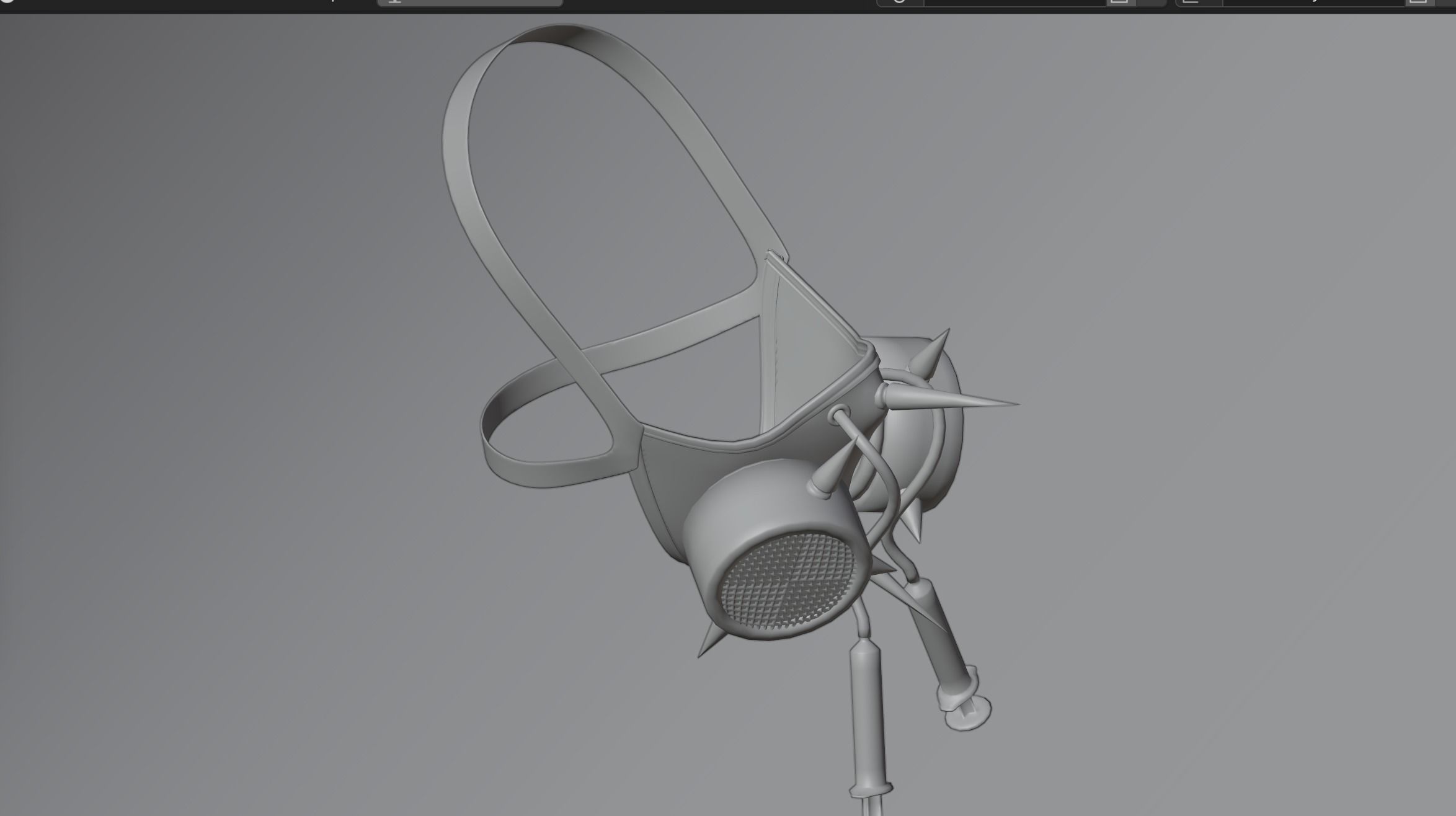 Toxic mask 3D model | CGTrader