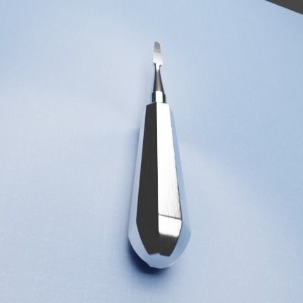 Seldin Elevator 2 - Oral surgery equipment 3D model | CGTrader