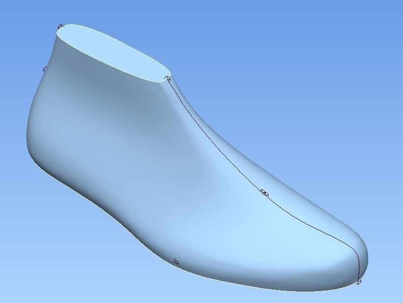 Sport Shoe Last 3D model | CGTrader