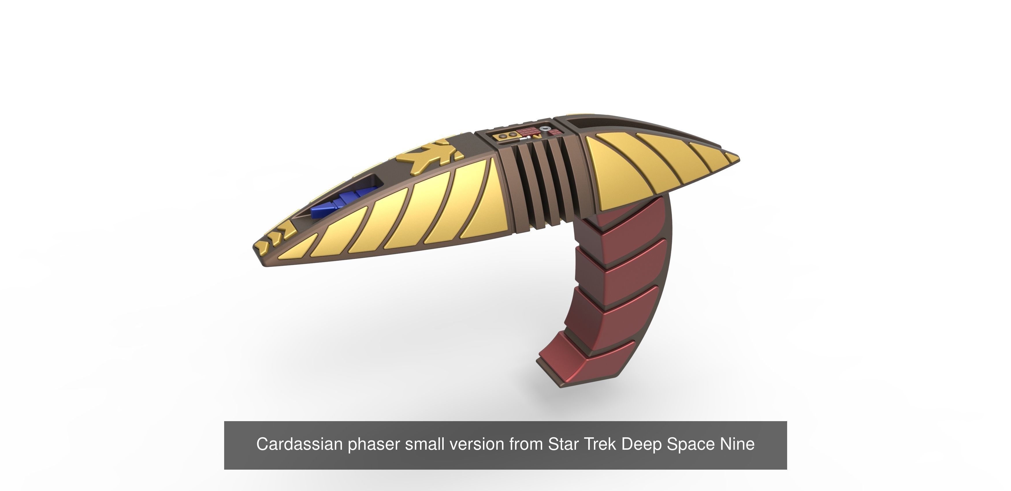 Cardassian phasers 3D Model Collection | CGTrader