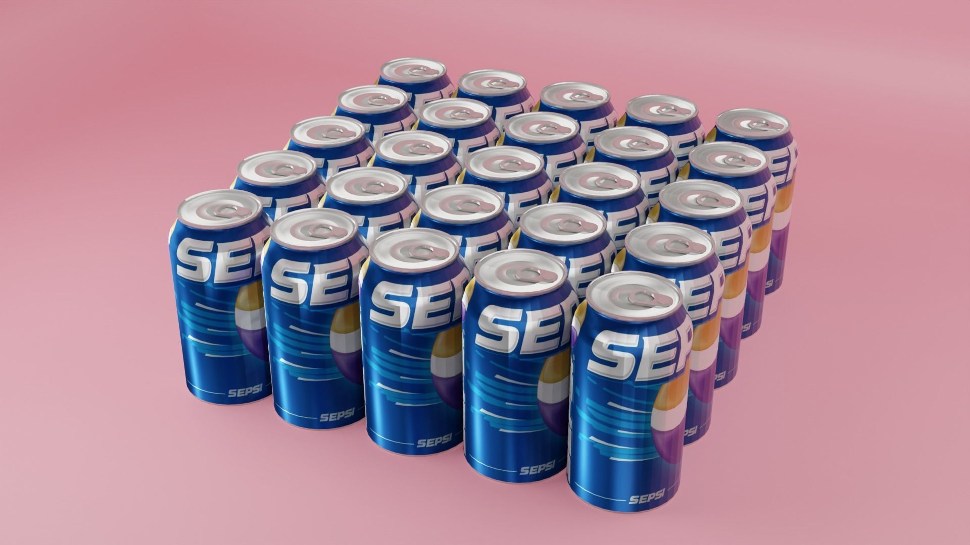 3D model Sepsi fresh drink Dont cola VR / AR / low-poly | CGTrader