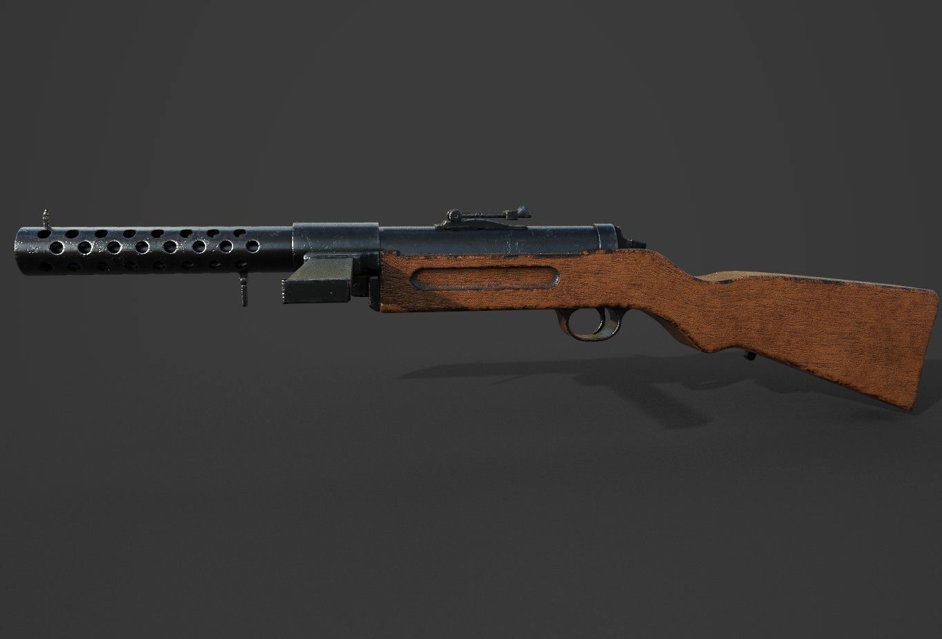 3D model Lowpoly Mp28 AR VR VR / AR / low-poly | CGTrader