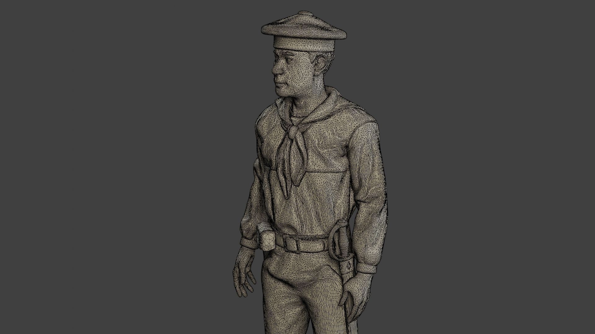 American Sailor Civil War Union Stand ACWUS1 3D model 3D printable ...