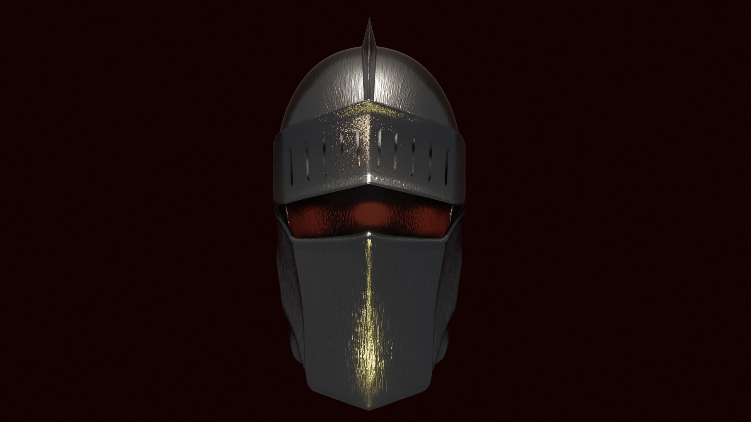 Knight helmet inspired by DS free 3D model | CGTrader