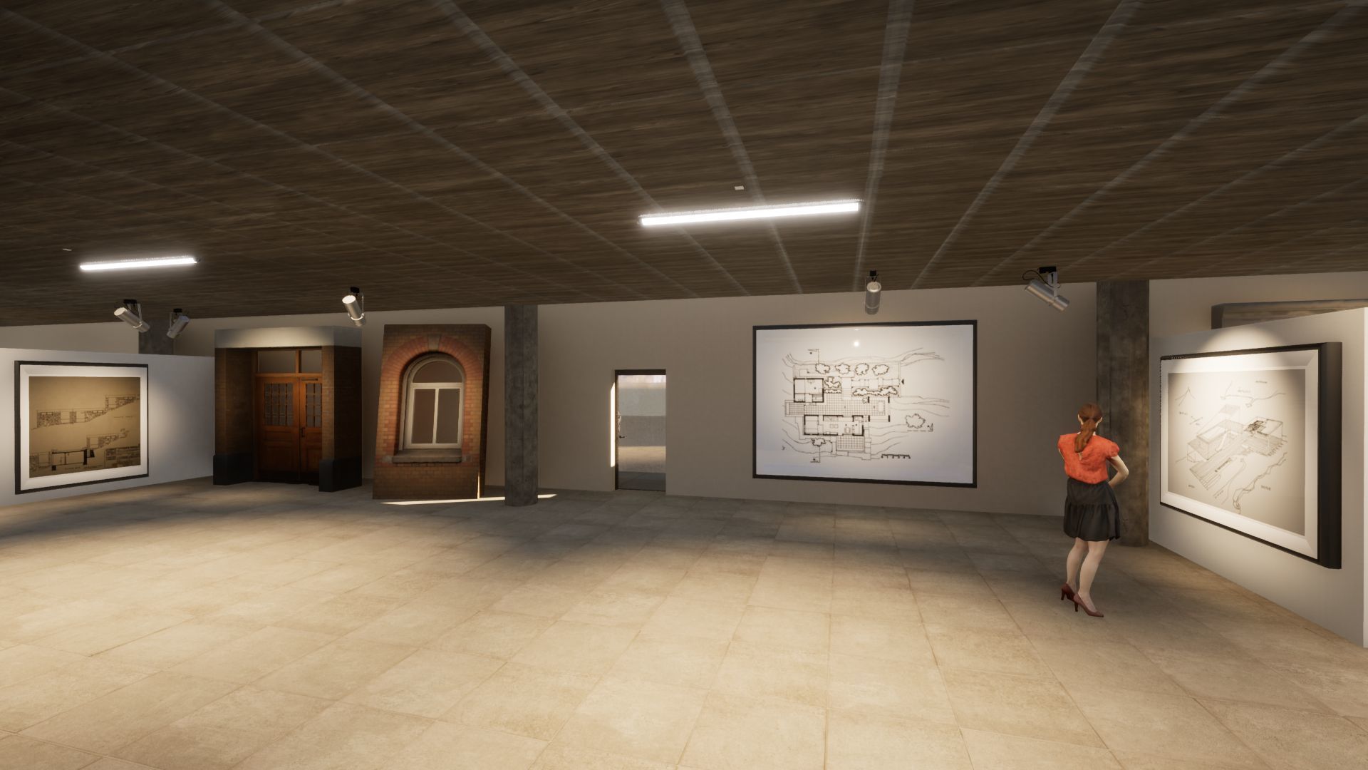 ARCHITECTURAL MUSEUM for Twinmotion and Unreal Engine 4 3D model | CGTrader