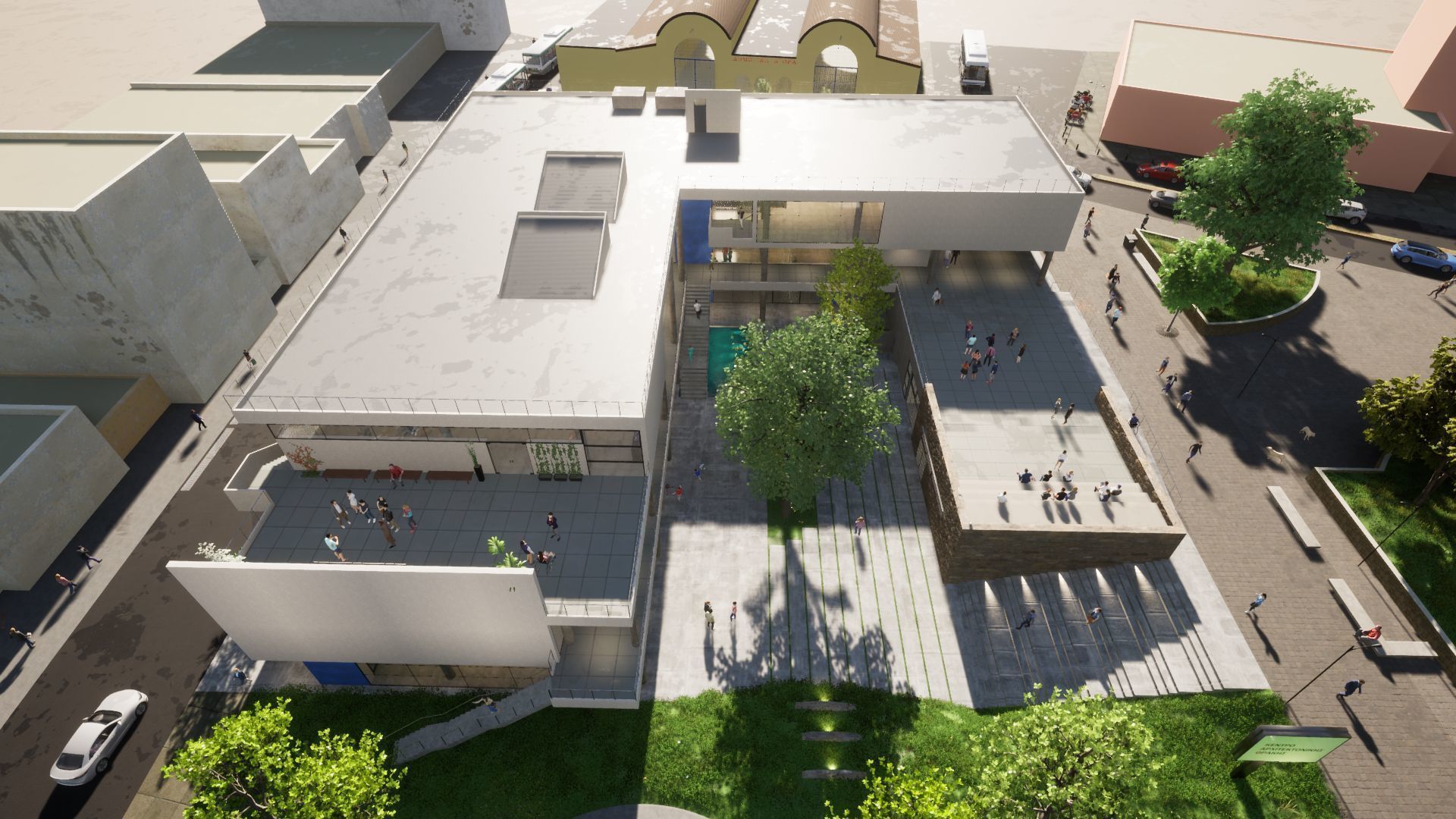 ARCHITECTURAL MUSEUM for Twinmotion and Unreal Engine 4 3D model | CGTrader
