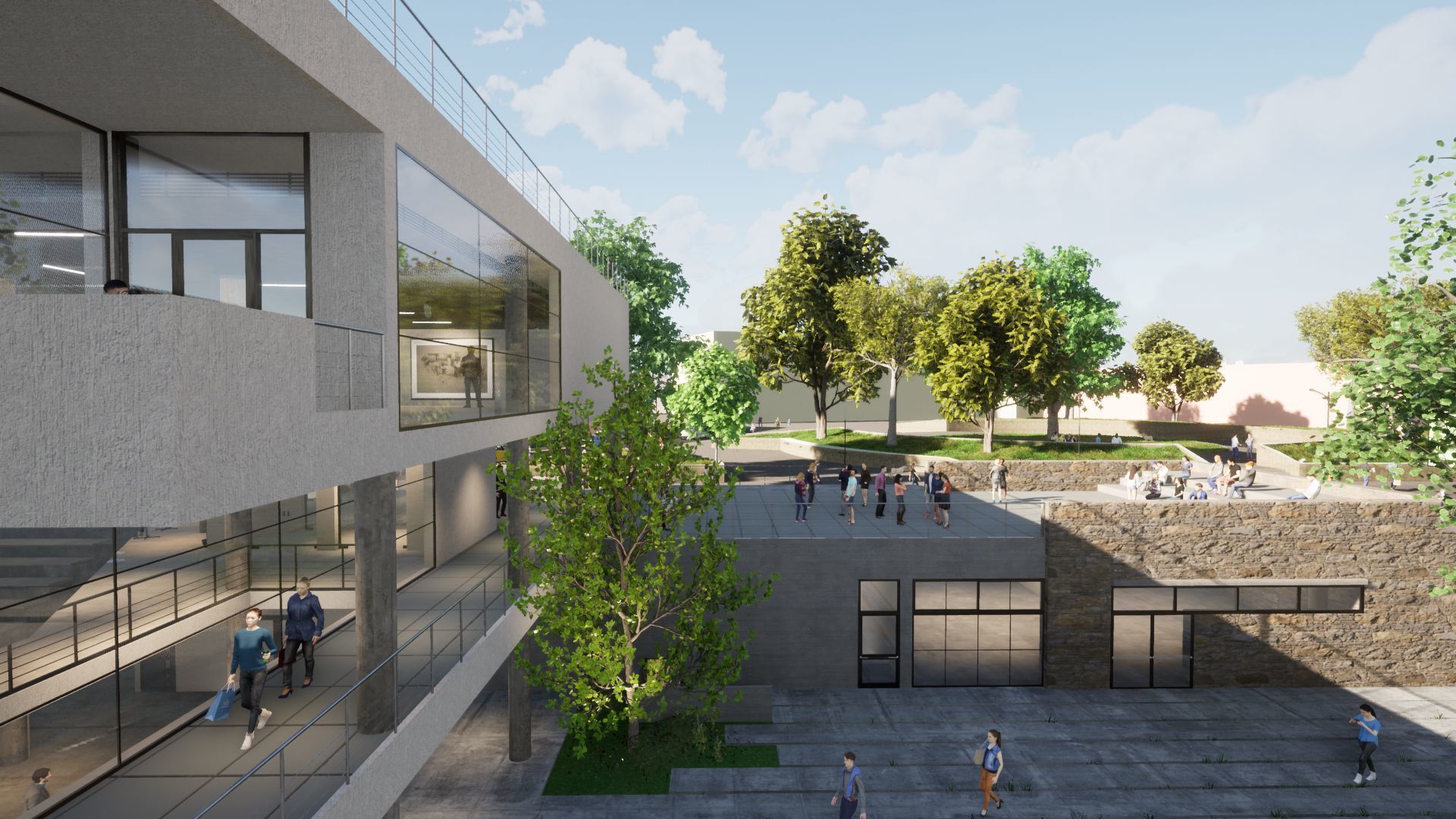 ARCHITECTURAL MUSEUM for Twinmotion and Unreal Engine 4 3D model | CGTrader