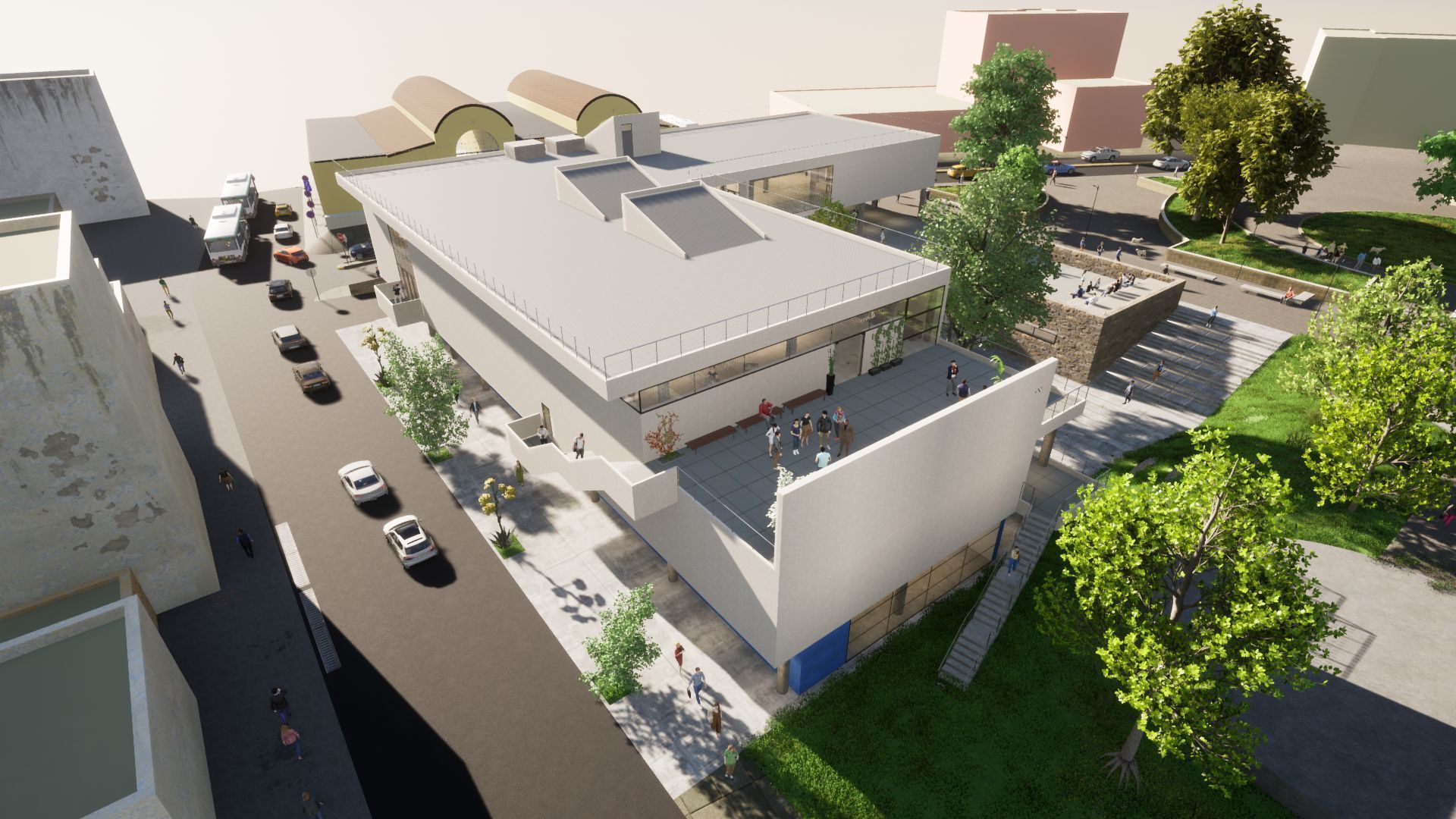 ARCHITECTURAL MUSEUM for Twinmotion and Unreal Engine 4 3D model | CGTrader