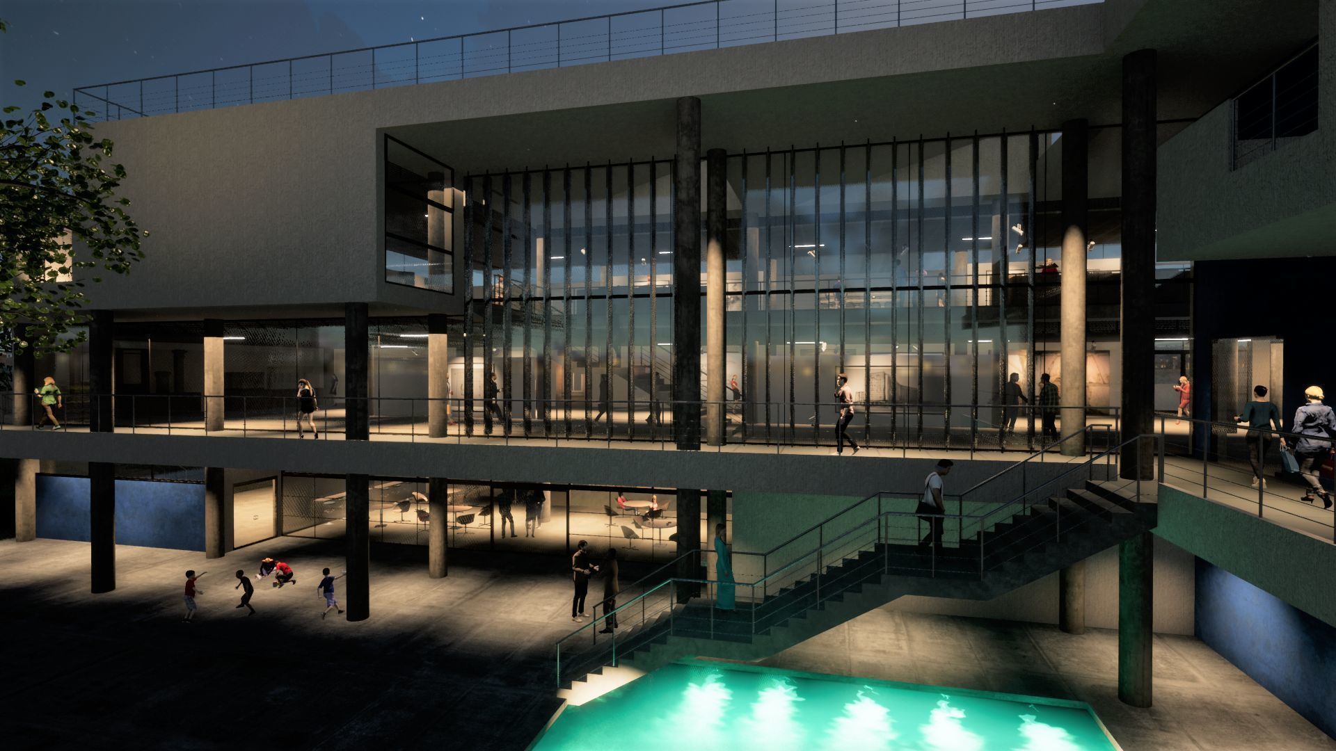 ARCHITECTURAL MUSEUM for Twinmotion and Unreal Engine 4 3D model | CGTrader