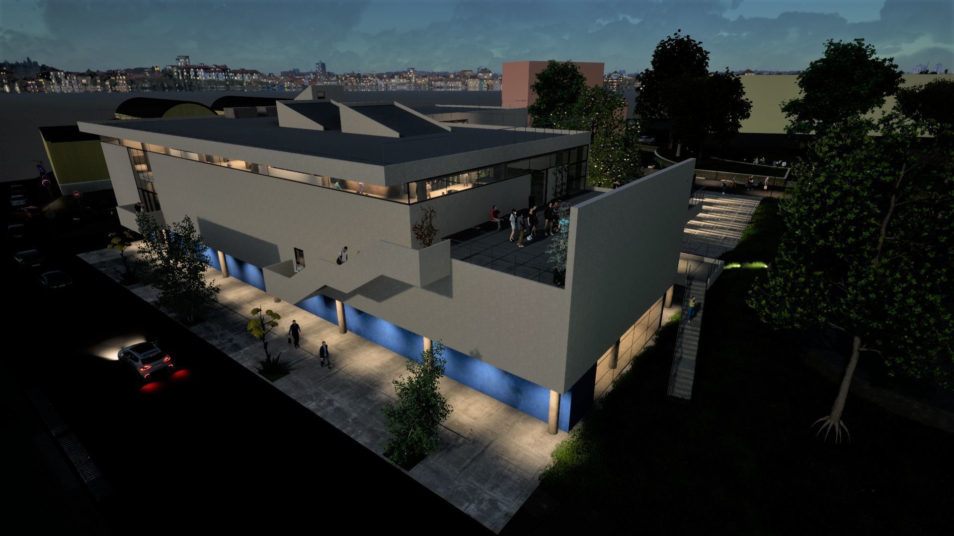 ARCHITECTURAL MUSEUM for Twinmotion and Unreal Engine 4 3D model | CGTrader