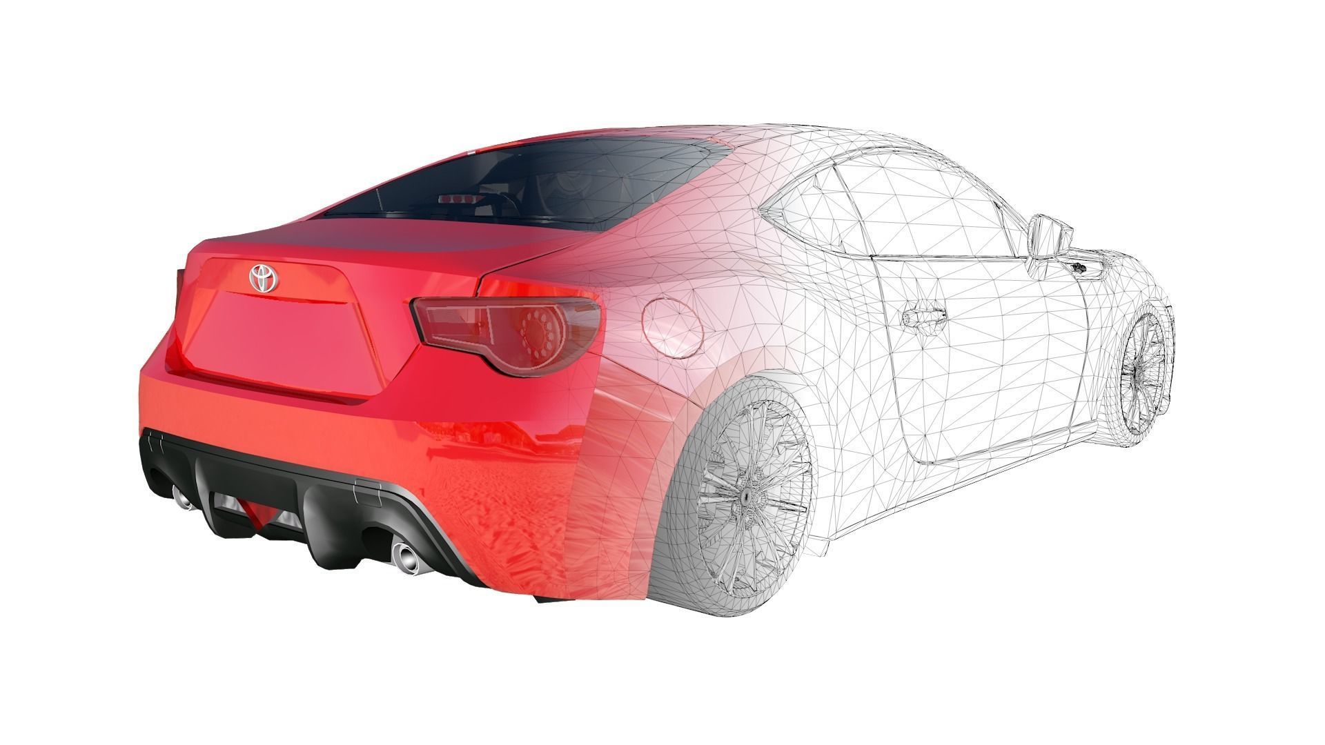 Toyota GT86 3D model | CGTrader