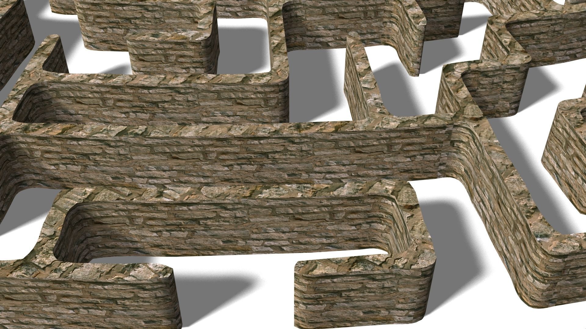 3d maze model for game and animation projects 3D model | CGTrader