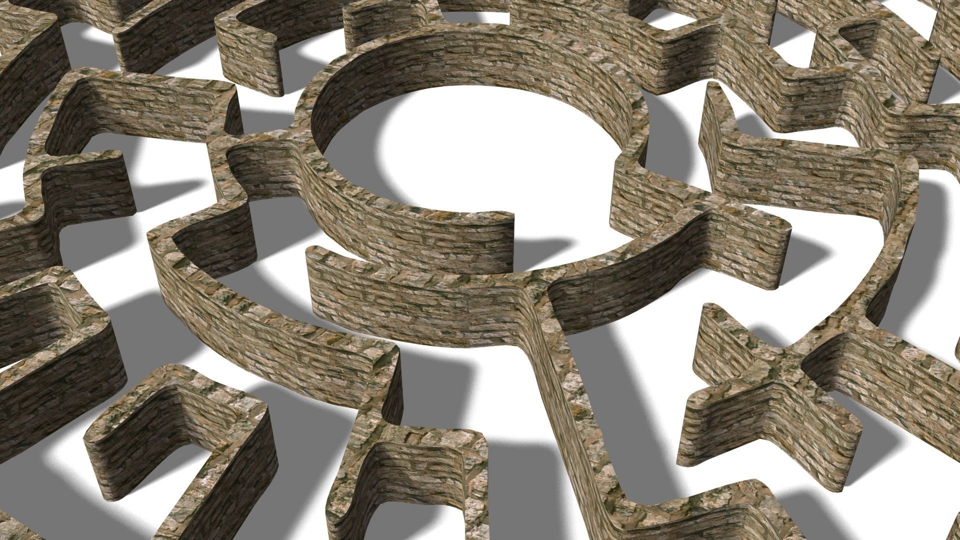 3d maze model for game and animation projects 3D model | CGTrader