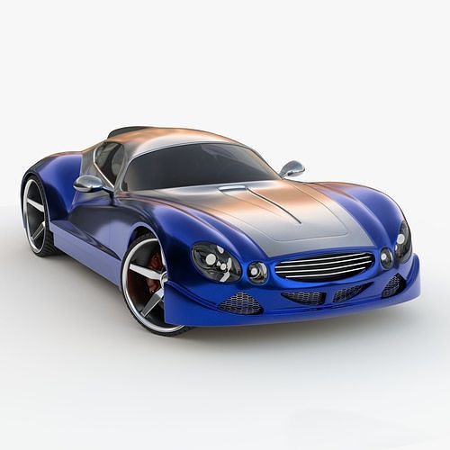 Hot Wheels Car 3D model | CGTrader