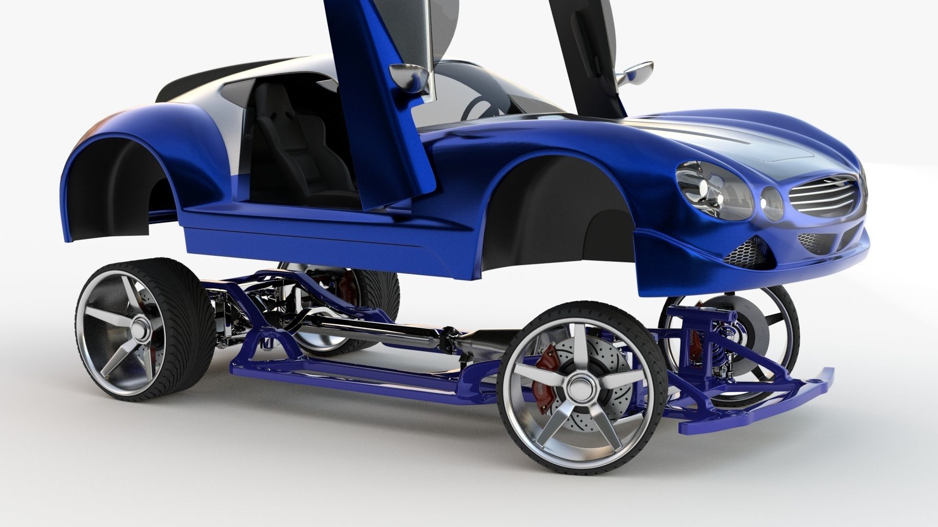 Hot Wheels Car 3D model | CGTrader