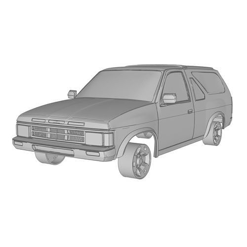87 Nissan Pathfinder 3D model 3D printable | CGTrader